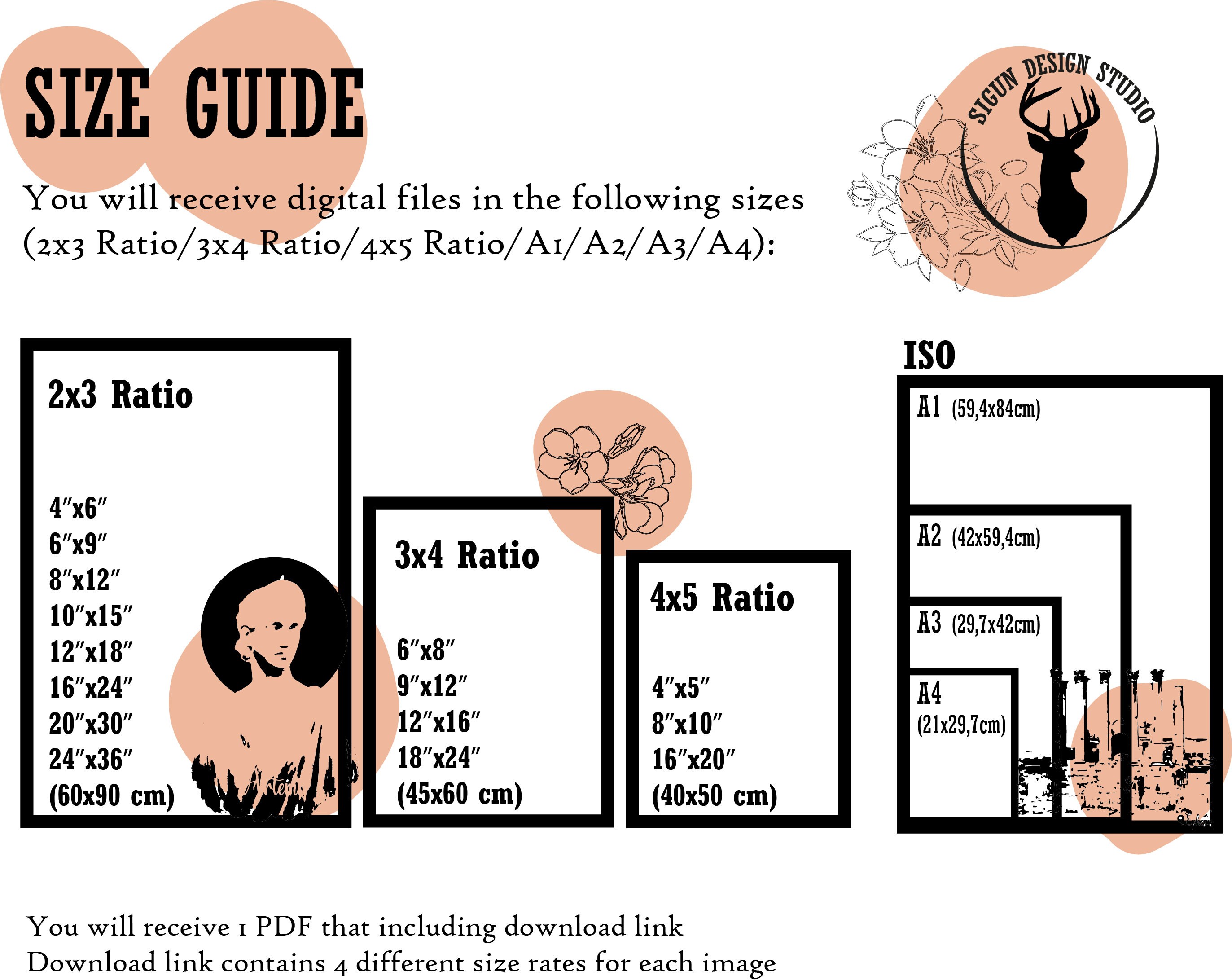 Printable Wall Art Set of 2 Wall Art Set Wall Art Print Digital Art ...