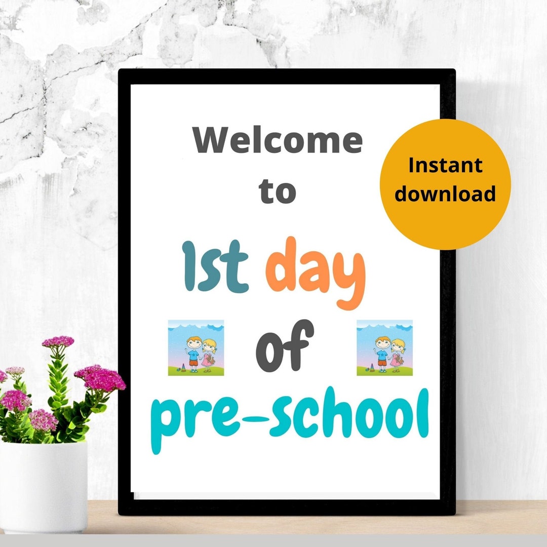 Back to School Sign Poster for Classroom Decor/homeschool/pre - Etsy