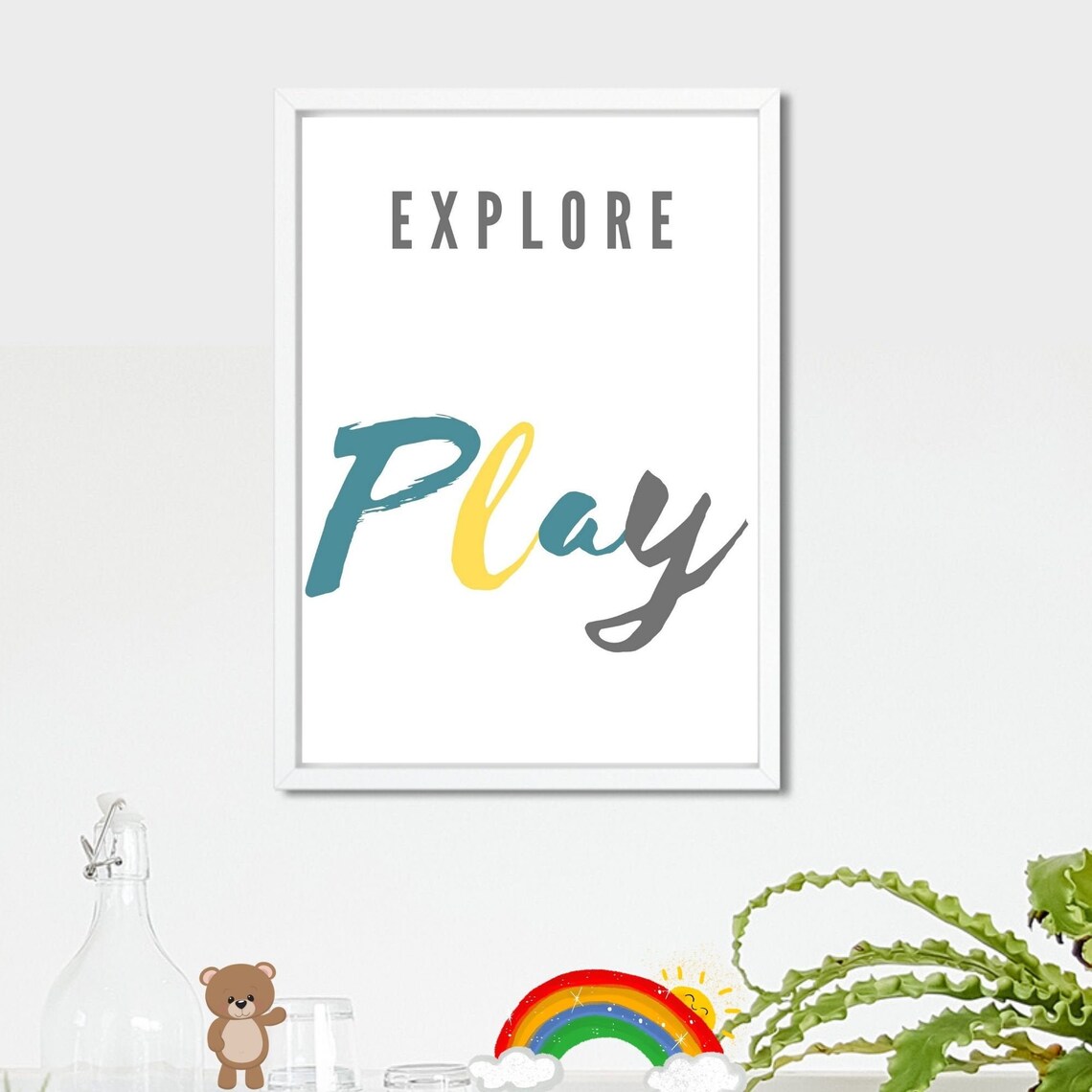 Nursery Printable Playroom Poster/play Room Decor/play Sign/classroom ...