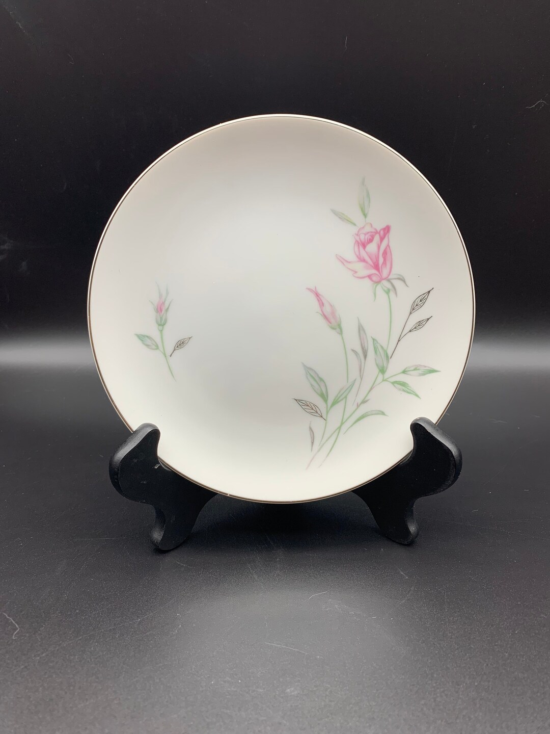 Celebrity Fine China Zephyr Rose No.1418 Bread Plate - Etsy
