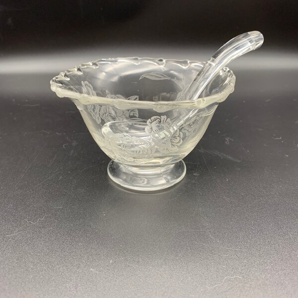 Etched Fostoria Rose Pattern - Etsy