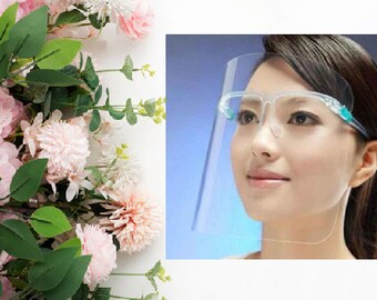 Glasses Face Shield | Etsy