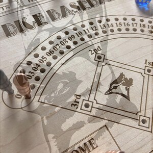 Dice Baseball Game & Rules Sheet (DIGITAL FILE ONLY) - Etsy