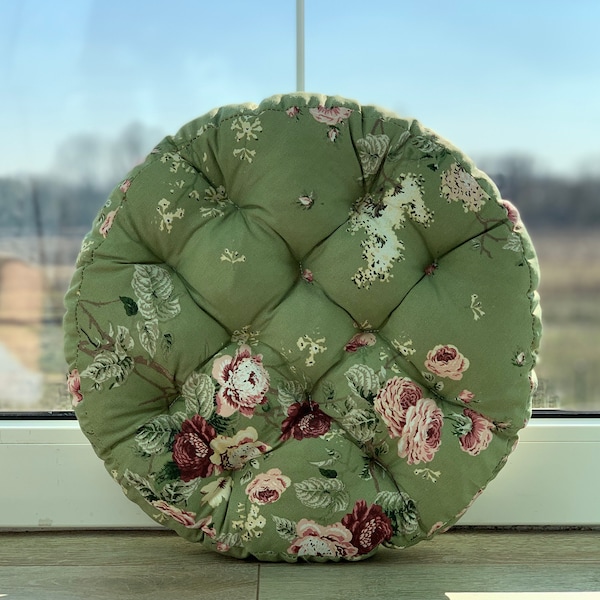 Round Cushion - Etsy