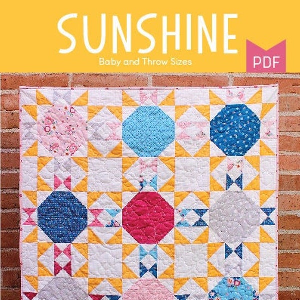 Sunshine Quilt Pattern - Etsy