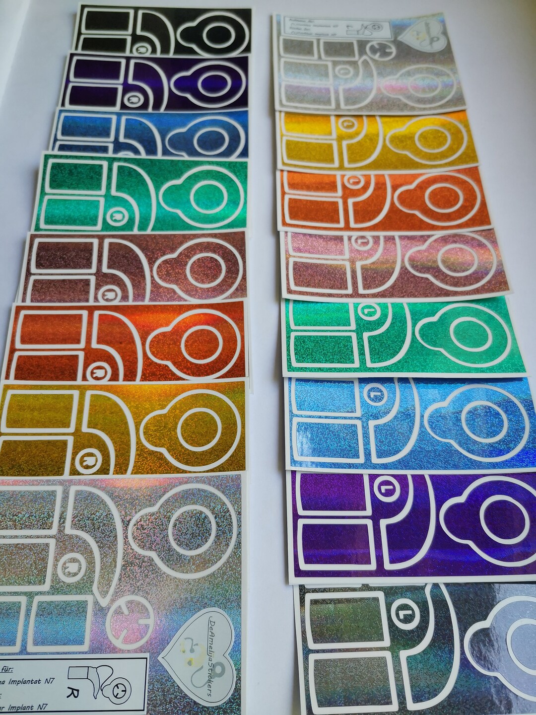 Sparkling Foil Skins for Cochlear Implant N7 in 8 Colors - Etsy