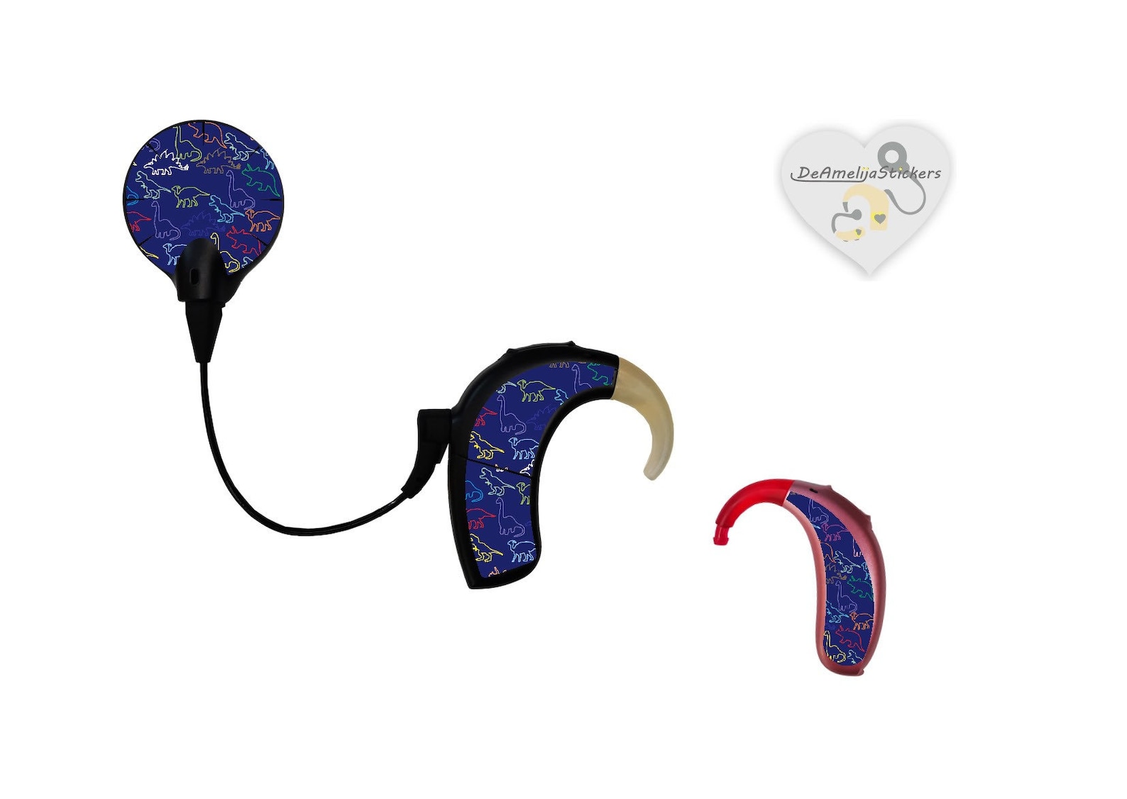 Naida CI M90/ Sky CI M90 Und Hearing Aid Naida Link M/sky Link M_ Vinyl ...