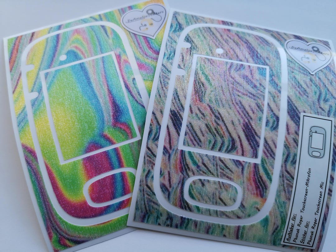 NEW! Phonak Roger Touchscreen Mic Texture Vinyl Skins - Etsy