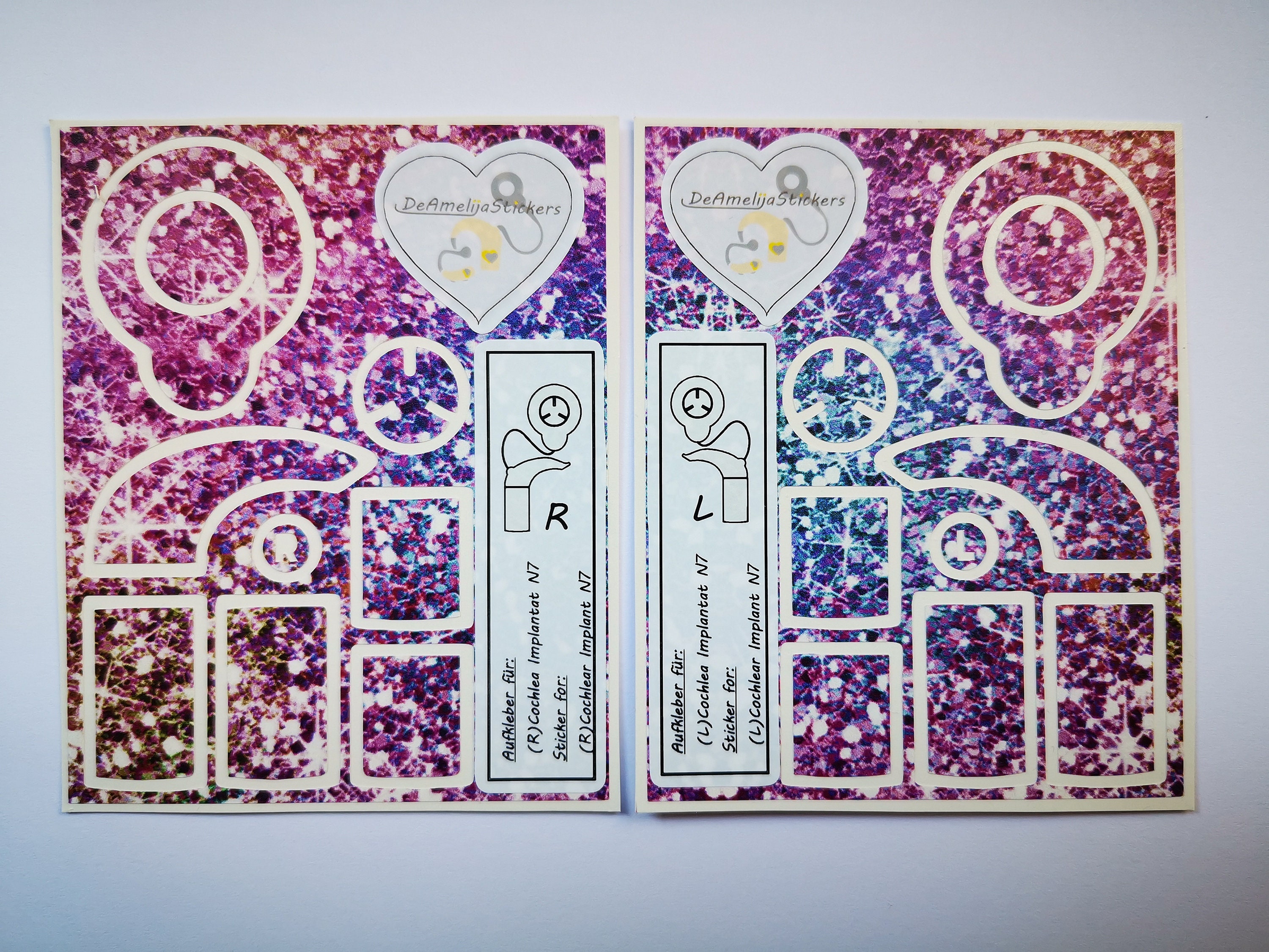 DESIGN Vinyl Stickers Cochlear Implant N7 - Etsy