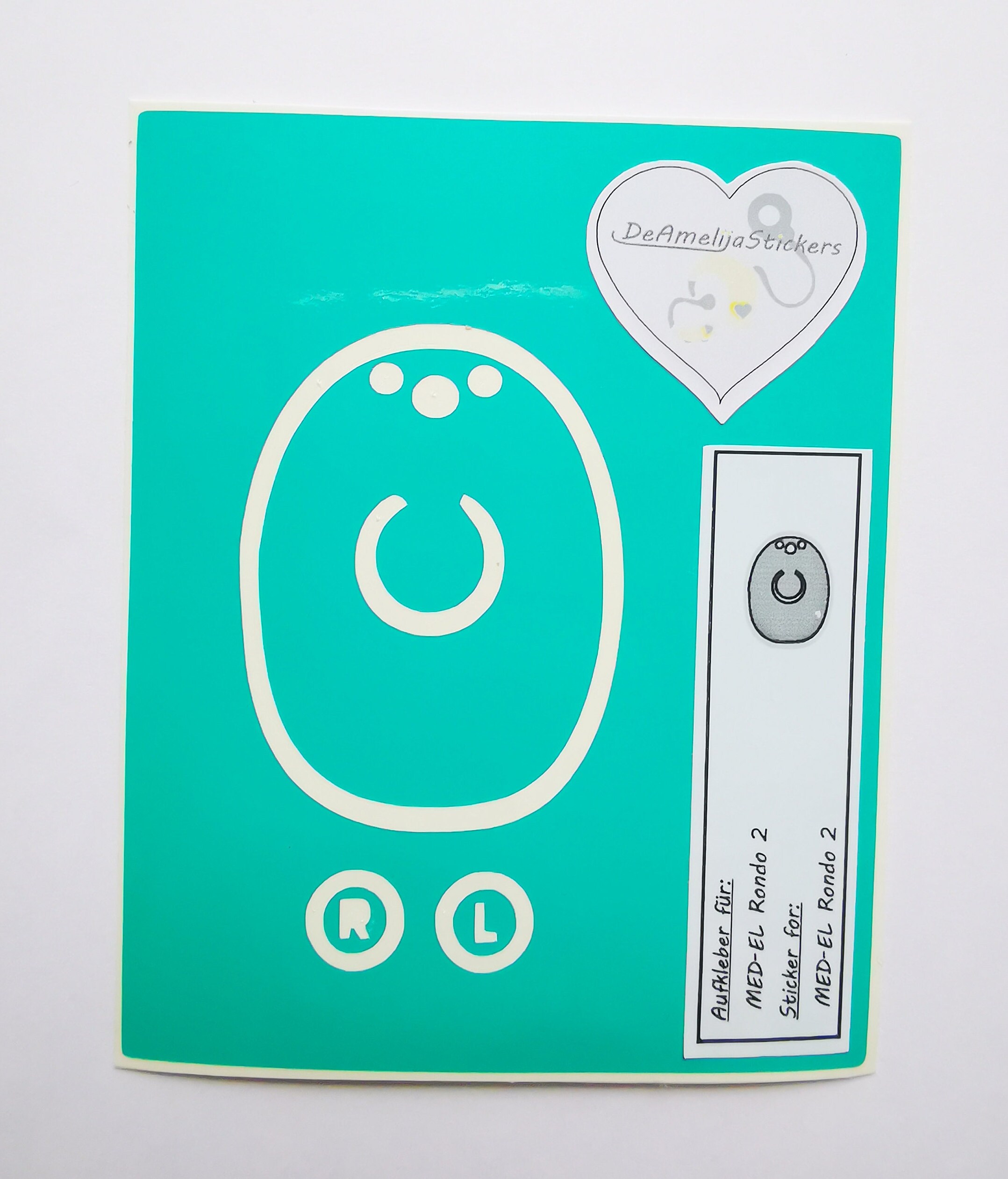 MED-EL Rondo3 Rondo2 or Rondo 1st_color Stickers - Etsy Australia