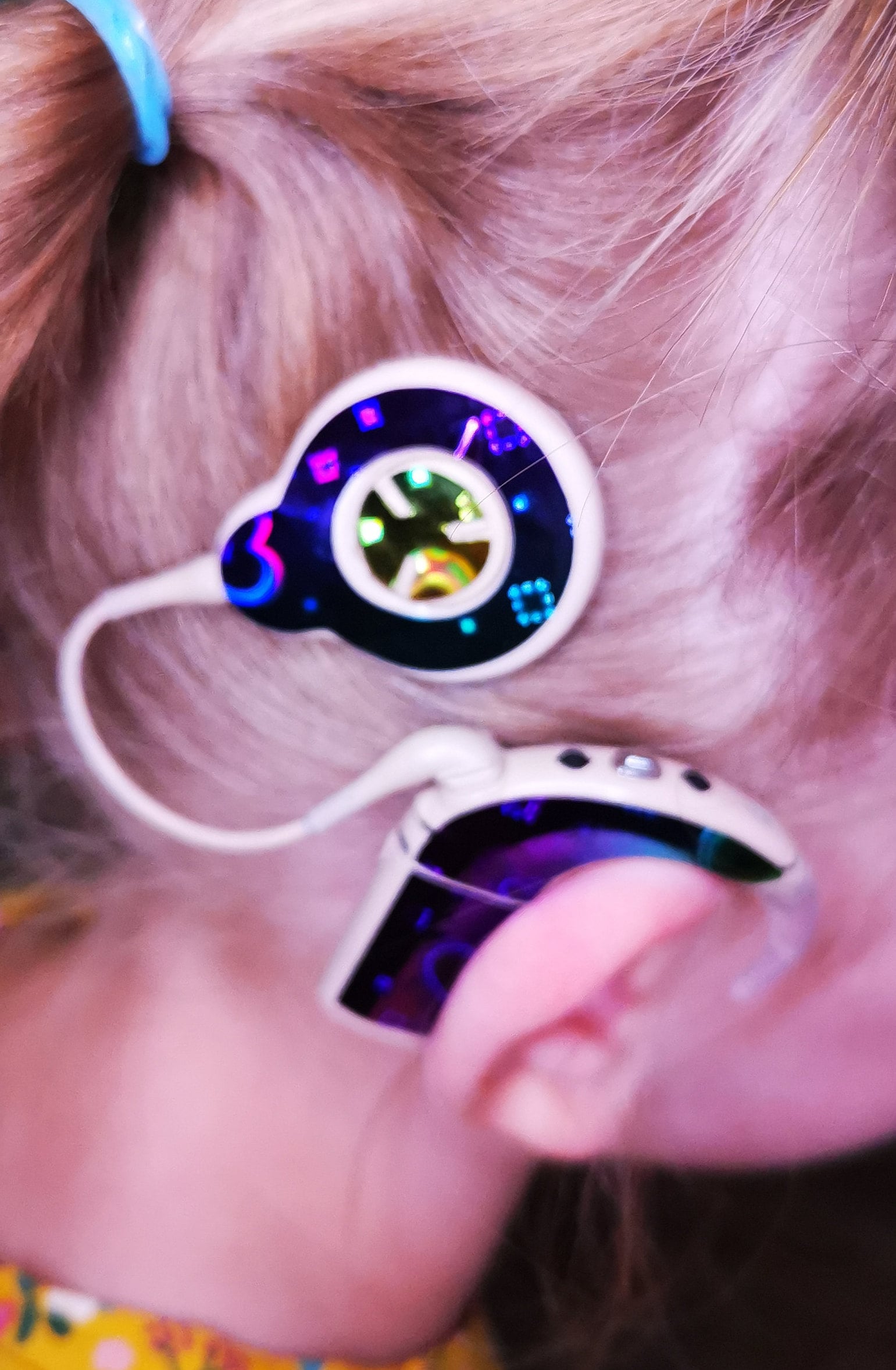 Crazy COLORS/ Permanent Foil Skins for Cochlear Implant Nucleus 7 (CI ...