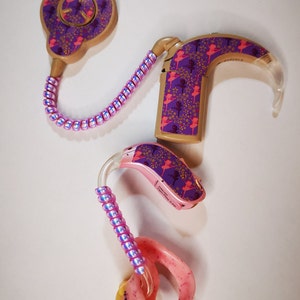 Color Spirals/tube Twists for Cochlear Implants and Hearing Aids (8cm/3 ...