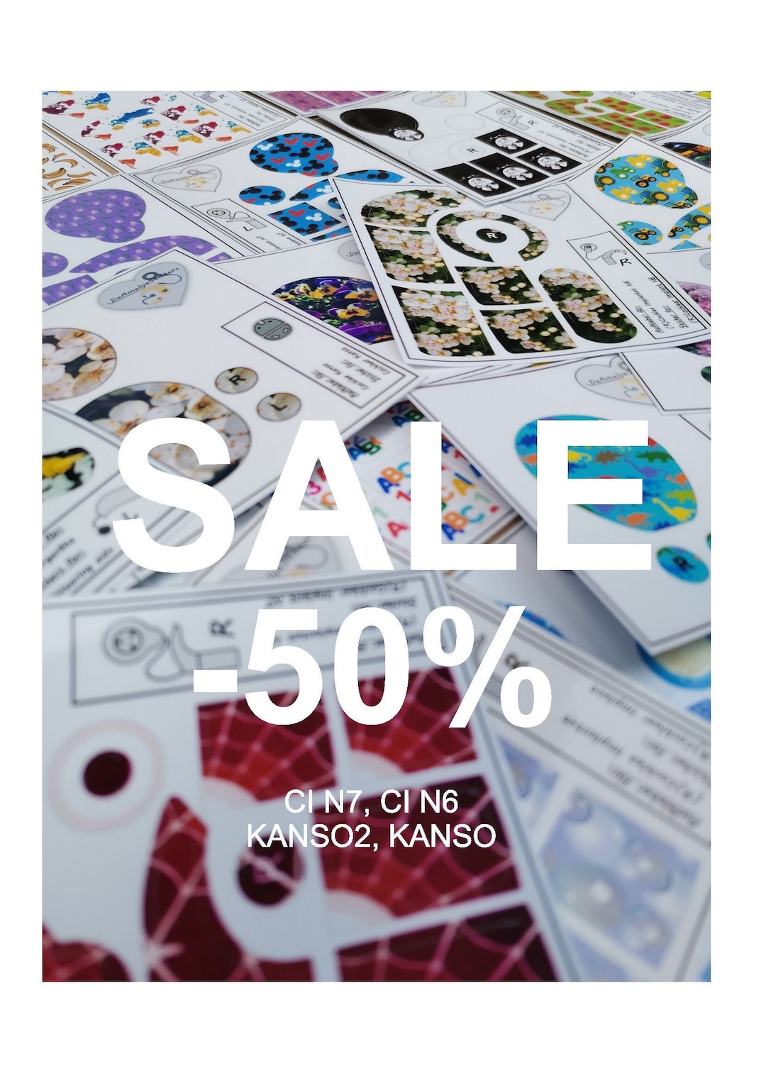 SALE -50% Vinyl and Color Skins for CI N7, CI N6, Kanso/kanso2, Med-el ...