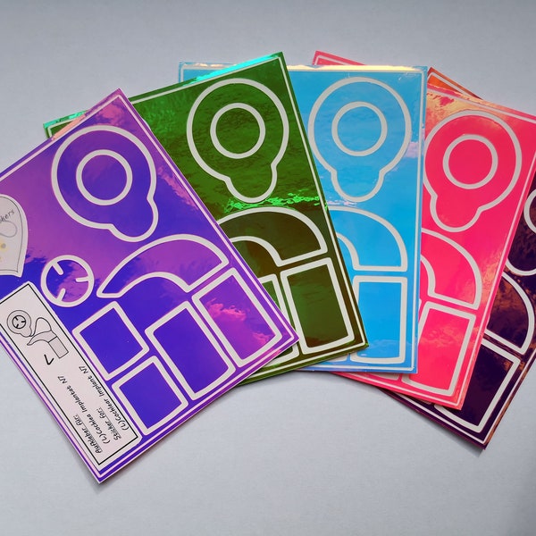 Hologram Foil Stickers - Etsy