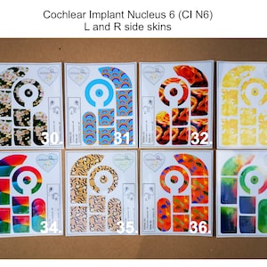 SALE -50% Vinyl and Color Skins for CI N7, CI N6, Kanso/kanso2, Med-el Sonnet/sonnet2 - Etsy