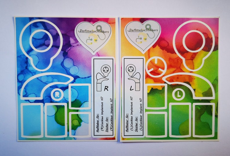 LIMITED Edition! Cochlear Implant Nucleus 7 DESIGN Stickers - Etsy Canada