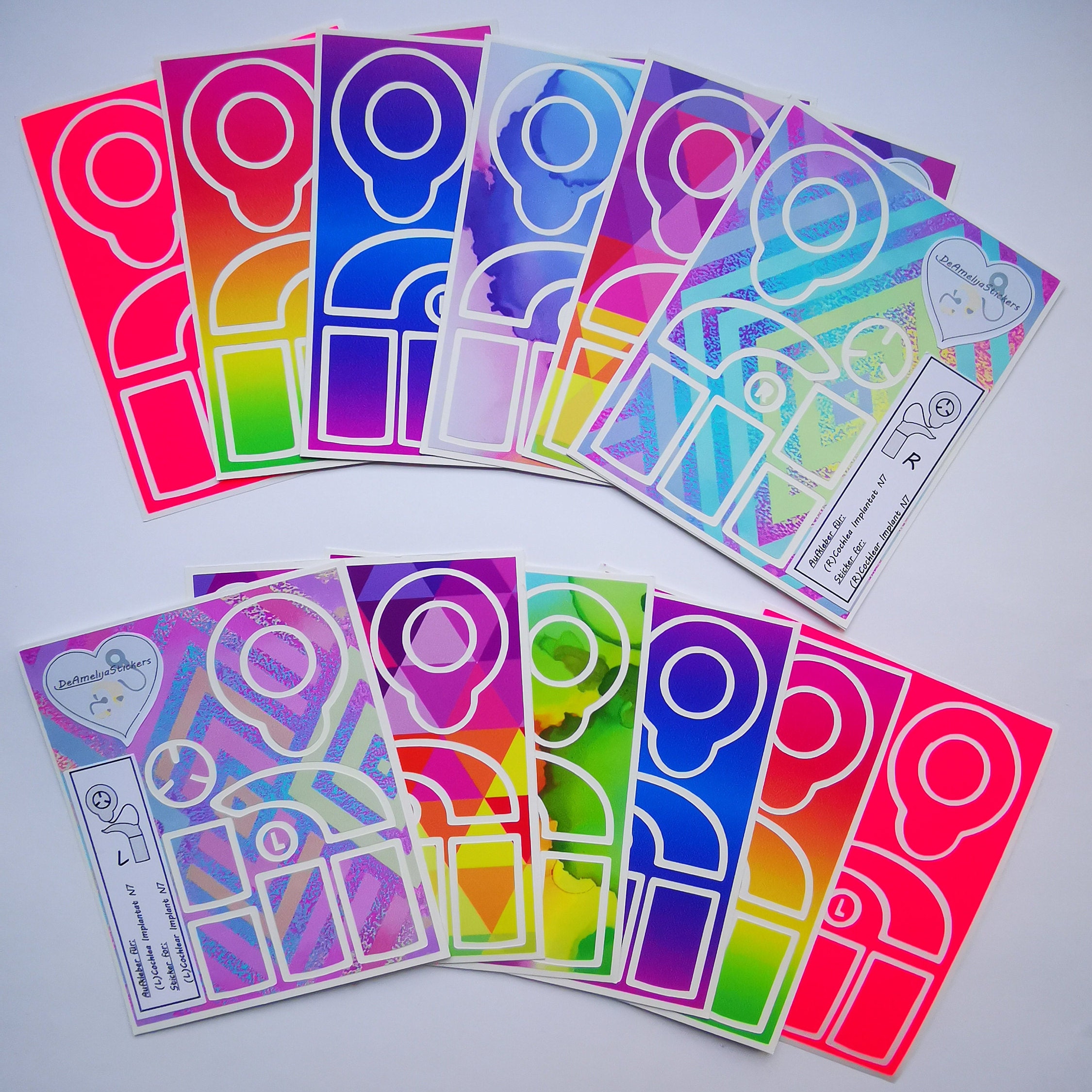 LIMITED Edition Cochlear Implant Nucleus 7 DESIGN Stickers - Etsy Canada