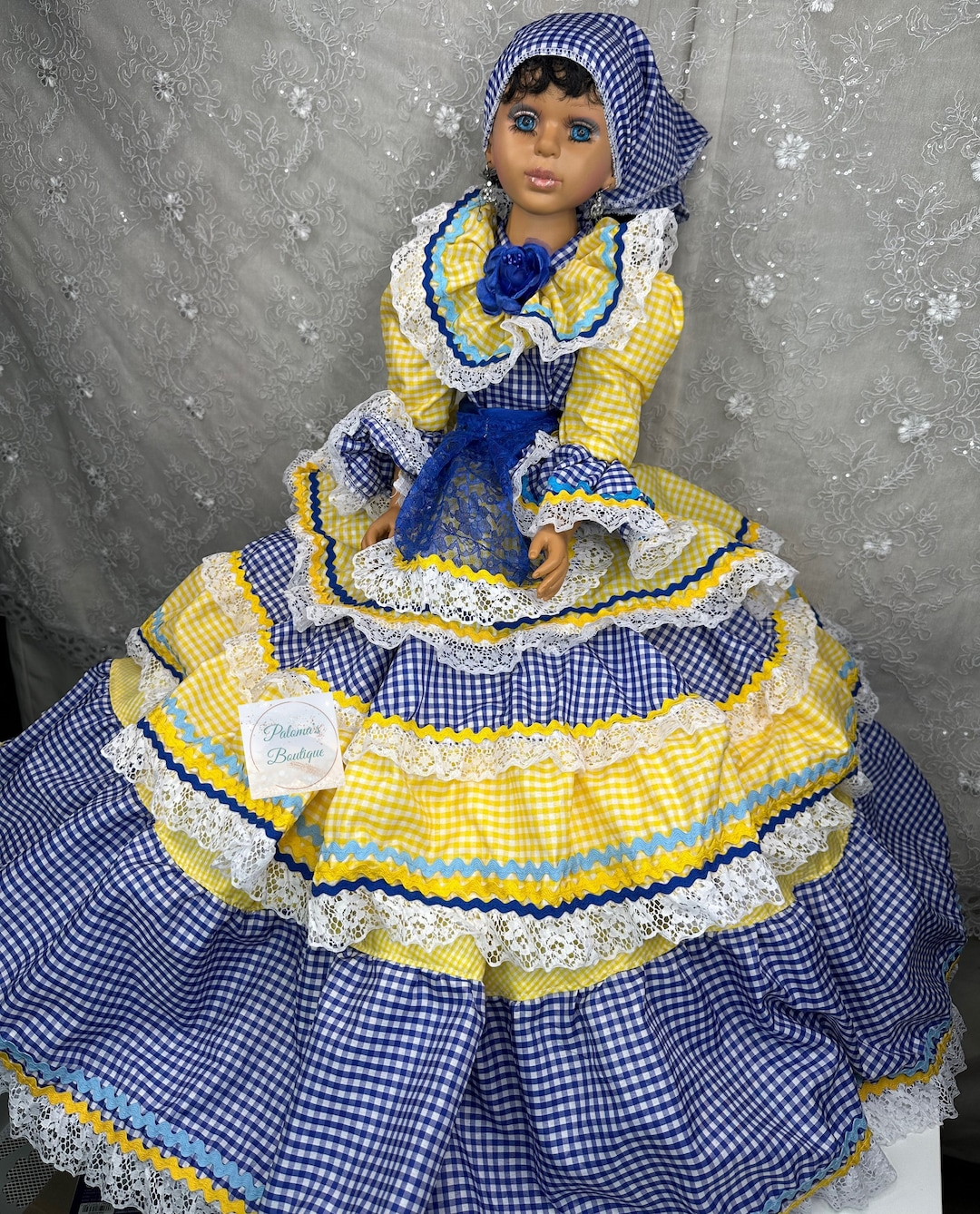 Muñeca Gitana, Muñeca De Santería, Muñeca Eggun, Muñeca Espiritual ...