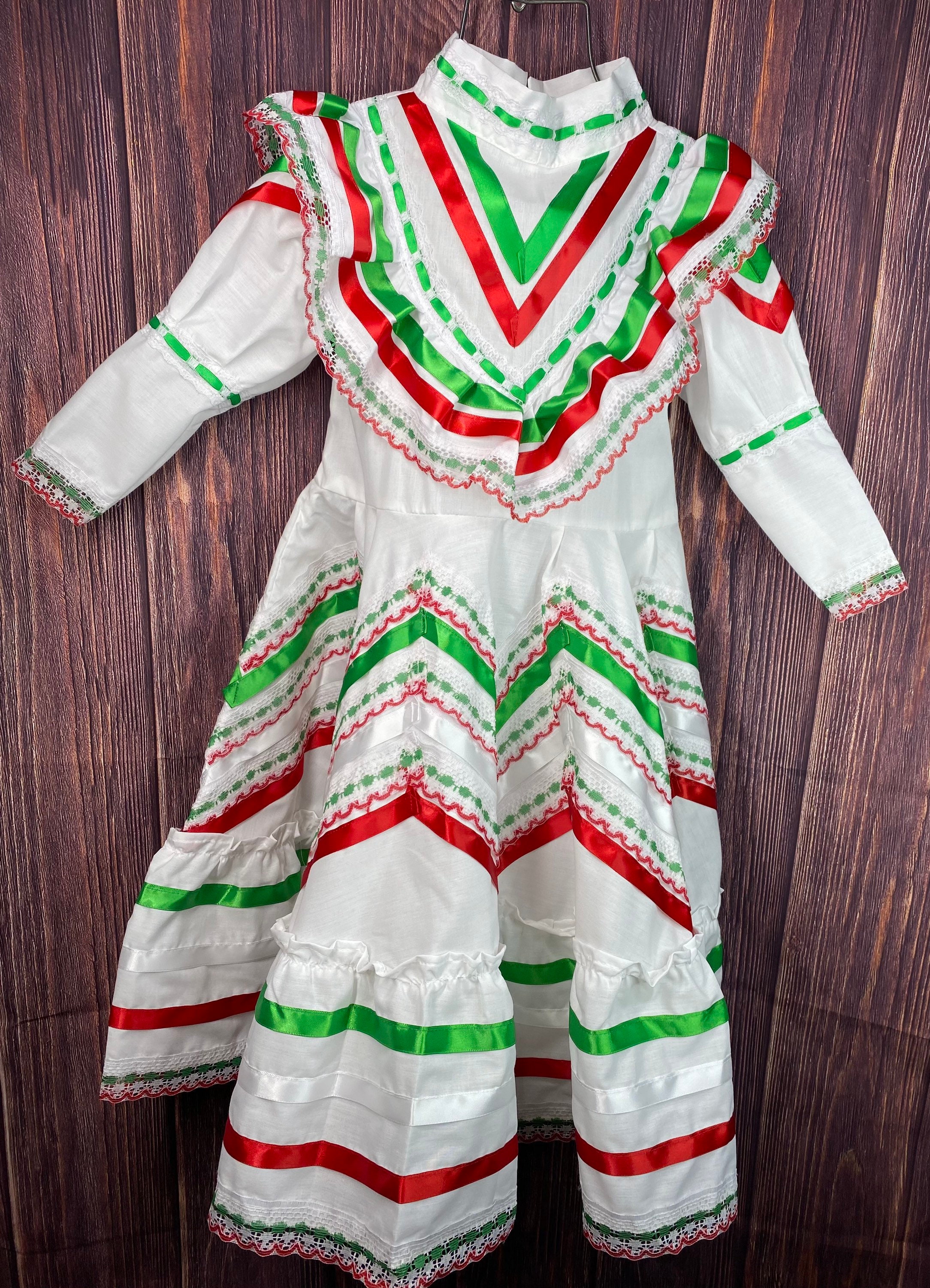 Vestido Tradicional De Jalisco, Vestido Folklore, Traditional Jalisco ...