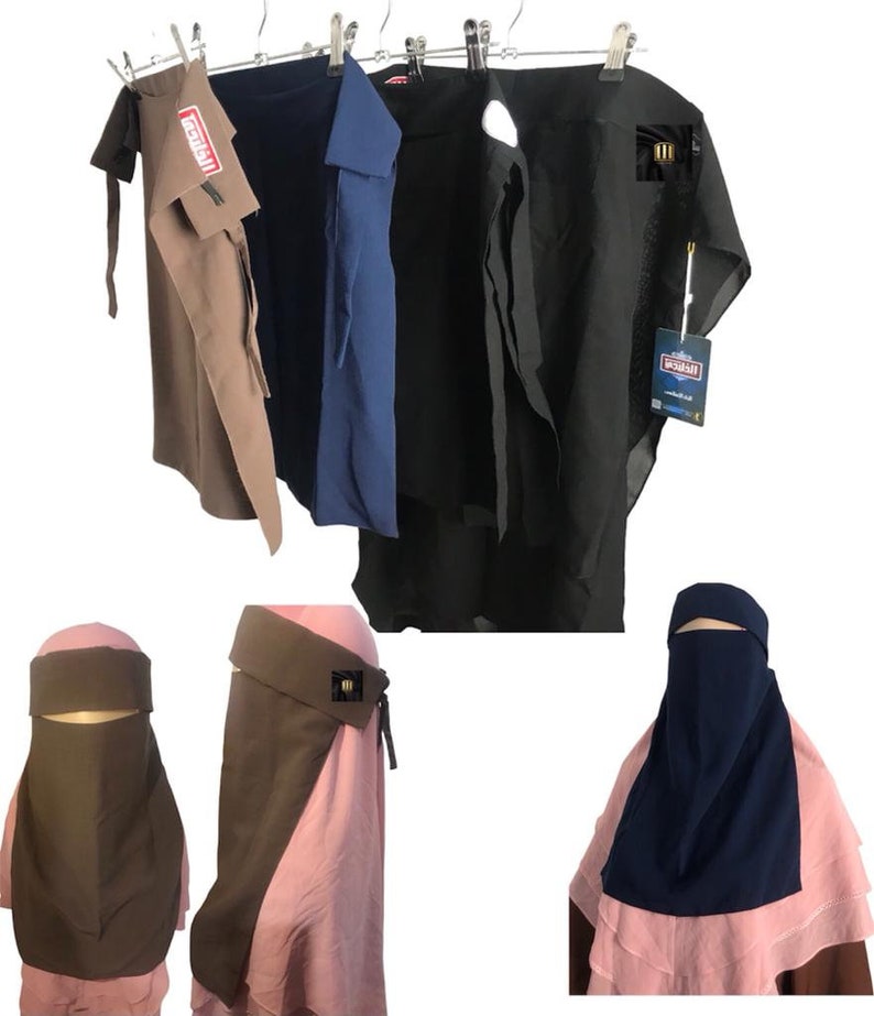 One Layer Flap Niqab - Etsy