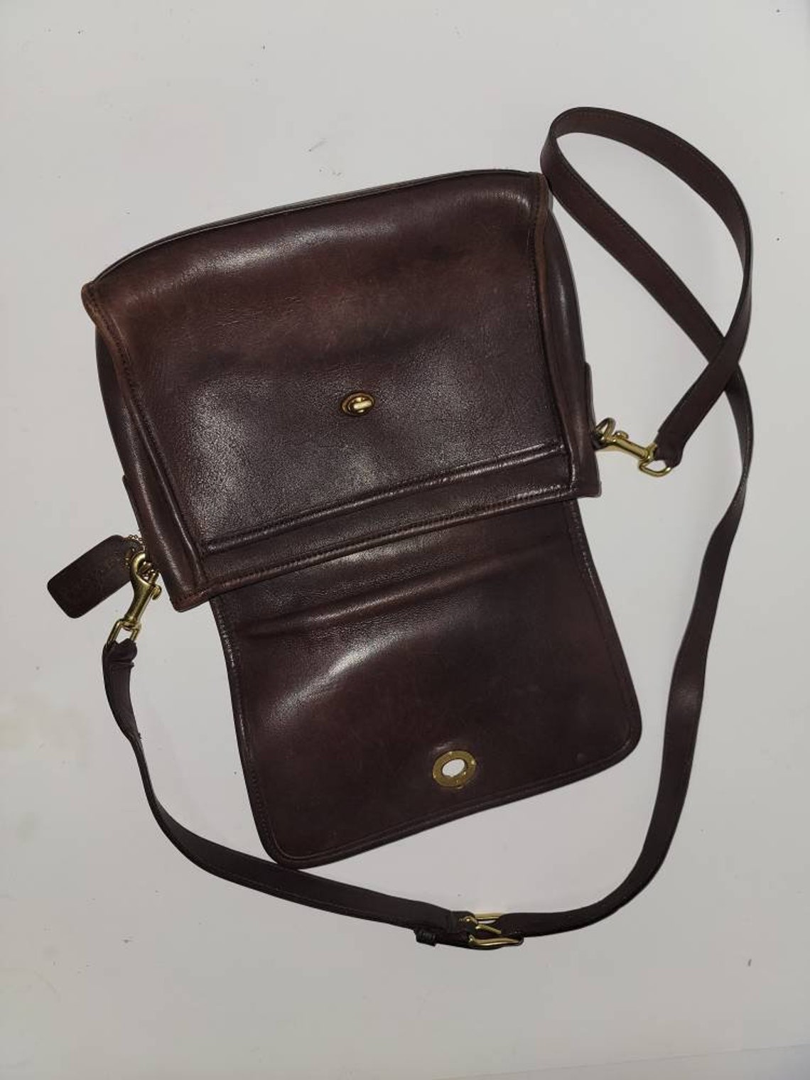 1990s Coach Court Bag in Brownstyle 9870 - Etsy