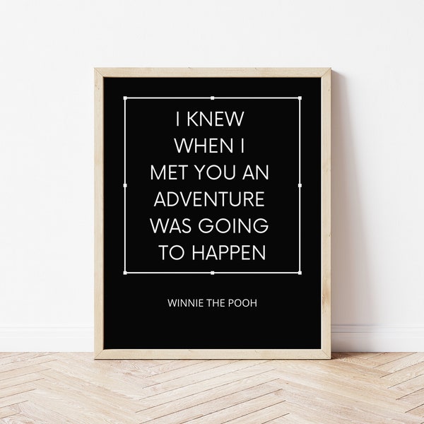 Aa Milne Quote Download - Etsy