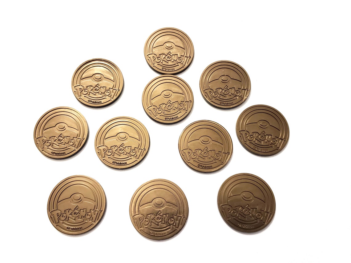 Pokemon Coins Sold Individually - Etsy