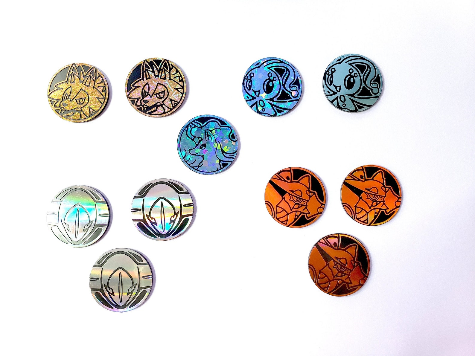 Pokemon Coins Sold Individually - Etsy