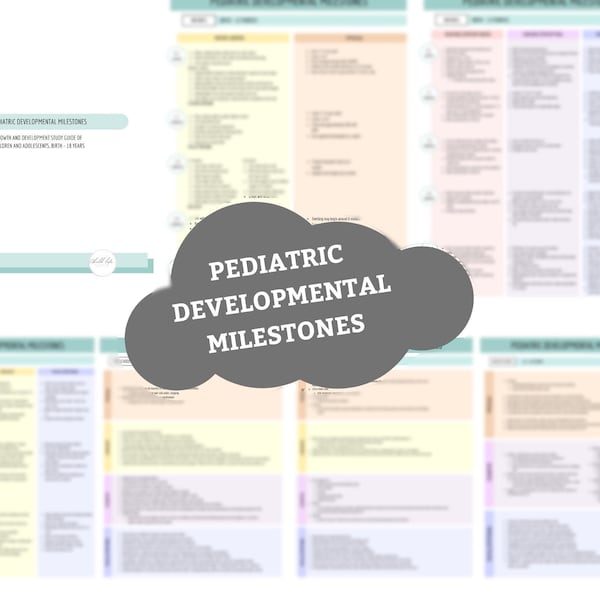 Developmental Checklist - Etsy