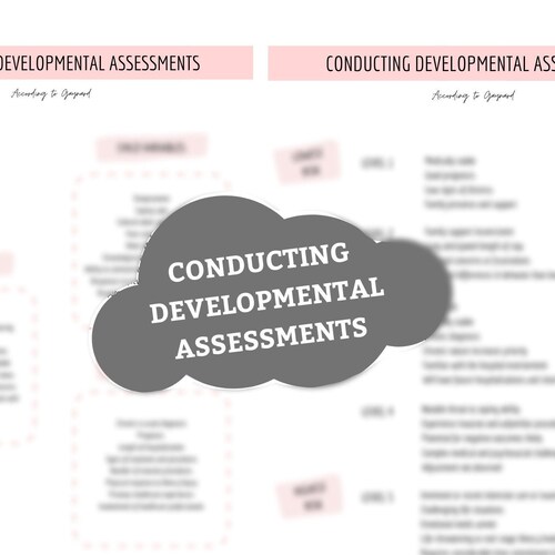 Pediatric Developmental Milestones Study Guide 7 Pages - Etsy