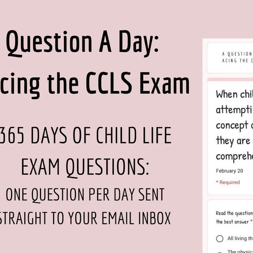 Year Subscription A Question A Day: Acing the CCLS Exam 365 - Etsy