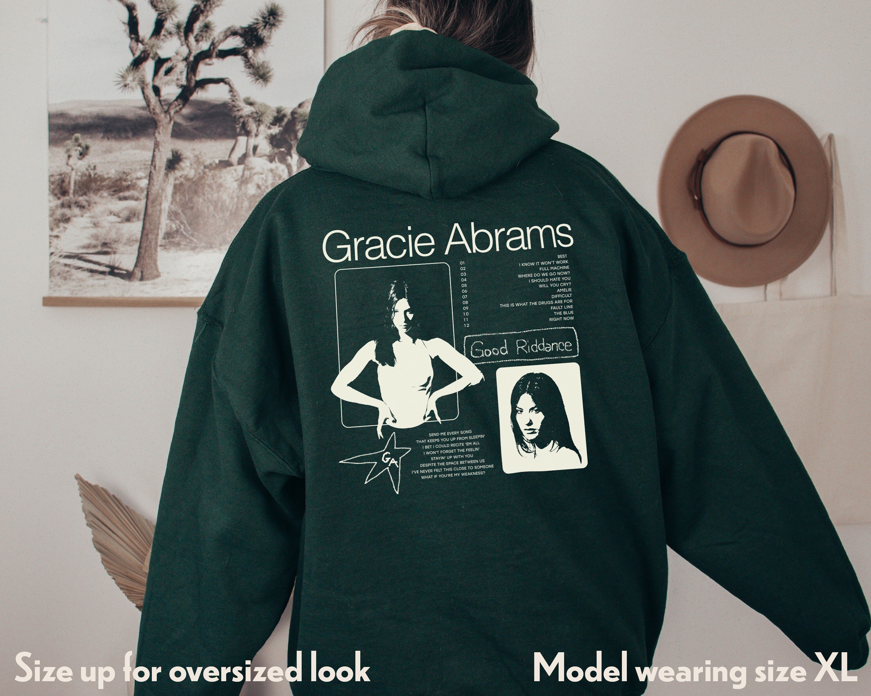 Gracie Abrams Merch Aesthetic Trendy Oversized Unique Good - Etsy