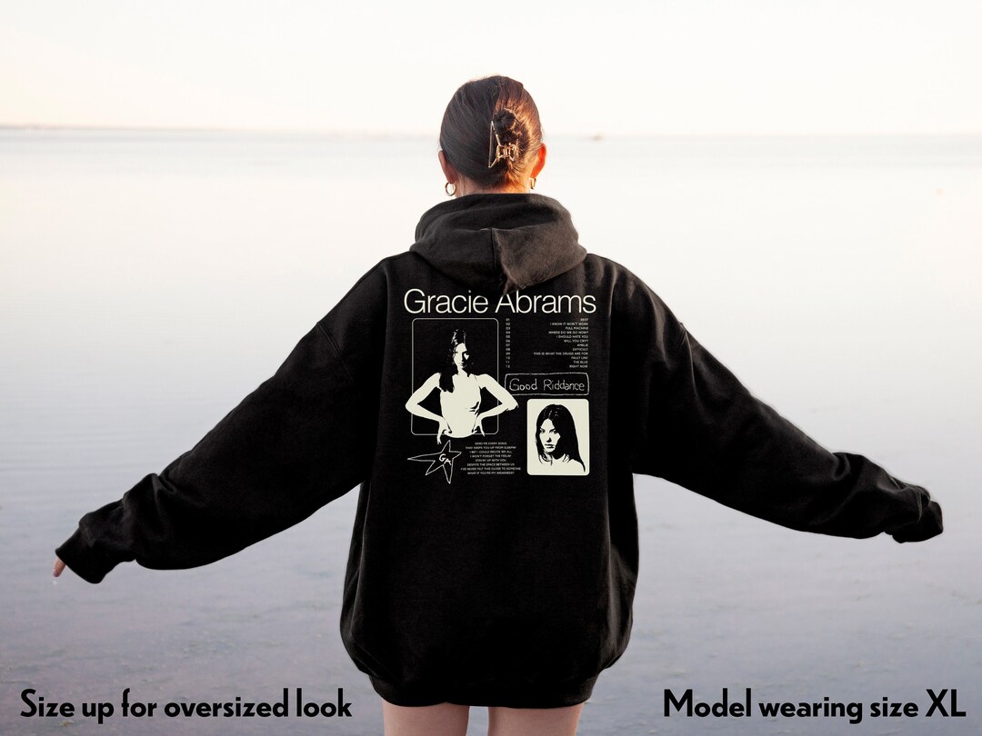 Gracie Abrams Merch Aesthetic Trendy Oversized Unique Good Riddance ...