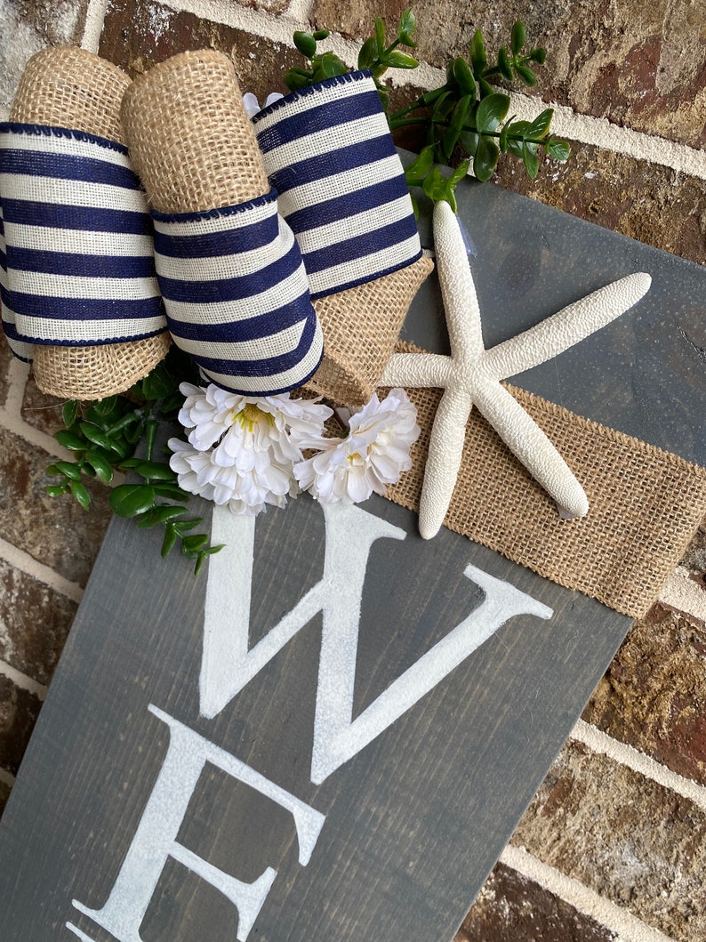 Nautical Welcome Sign - Etsy