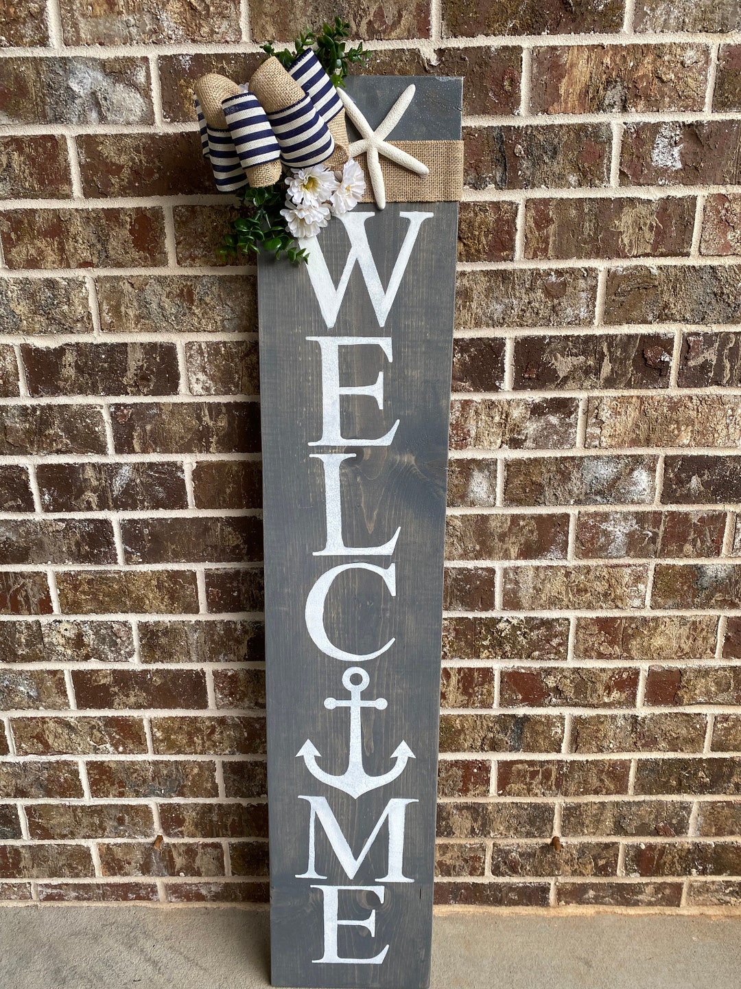 Nautical Welcome Sign - Etsy