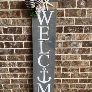 Nautical Welcome Sign - Etsy