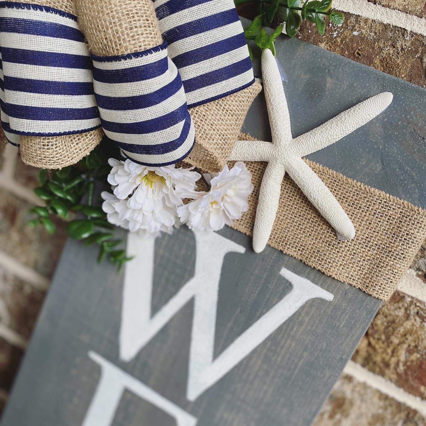 Nautical Welcome Sign - Etsy