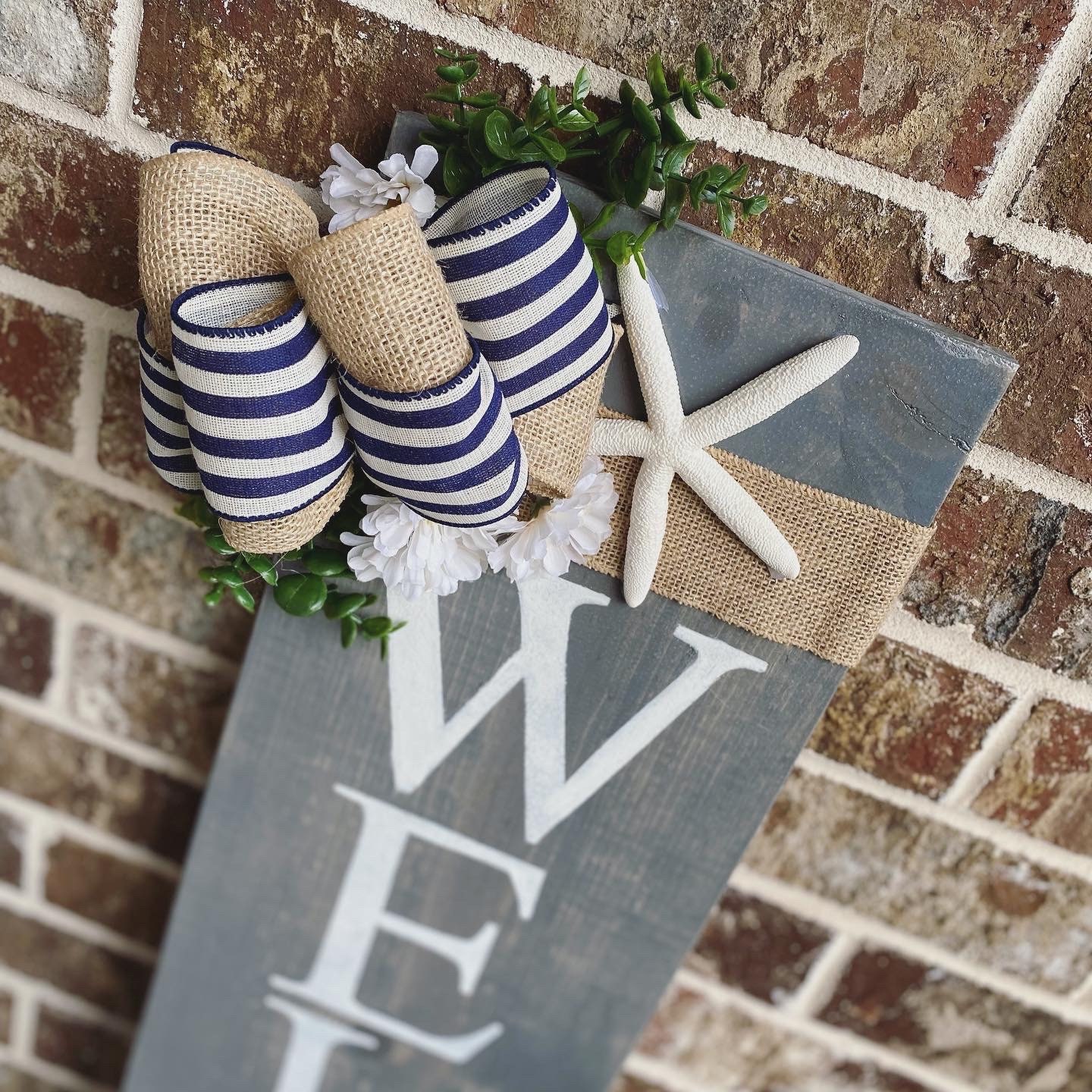 Nautical Welcome Sign - Etsy