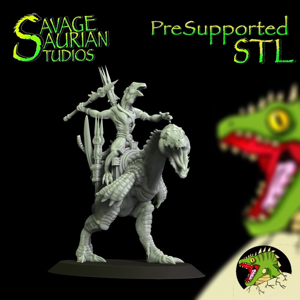 Lizardmen Varleni Snapjaw Skirmishers | Savage Saurian Studios | Proxy | Lizardman | 28mm/32mm ...