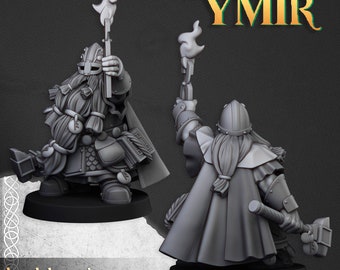 Dwarf Hero Gundrof Ragingflame Dumlok Flameseekers 28mm Miniatures for Tabletop Gaming dnd, by ...