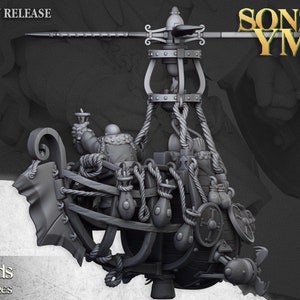 Dwarf Flying Machine | Gyrocopter/bomber by Highlands Miniatures | 28mm ...