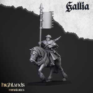 Men at Arms Cavalry - Highlands Miniatures | Gallian Empire | 28mm/32mm ...
