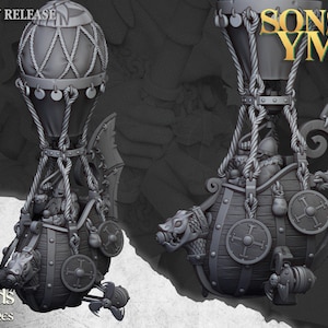 Dwarf Flying Machine | Gyrocopter/bomber by Highlands Miniatures | 28mm ...