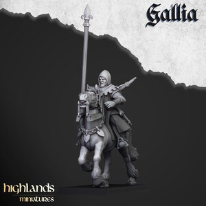 Men at Arms Cavalry - Highlands Miniatures | Gallian Empire | 28mm/32mm ...