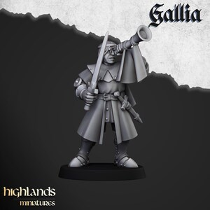 Gallia Knights on Foot - Highlands Miniatures | 28mm/32mm | Empire ...