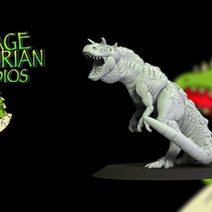 Monotaurus Rex - Savage Saurian Studios | 28mm/32mm Scale | Dinosaur ...