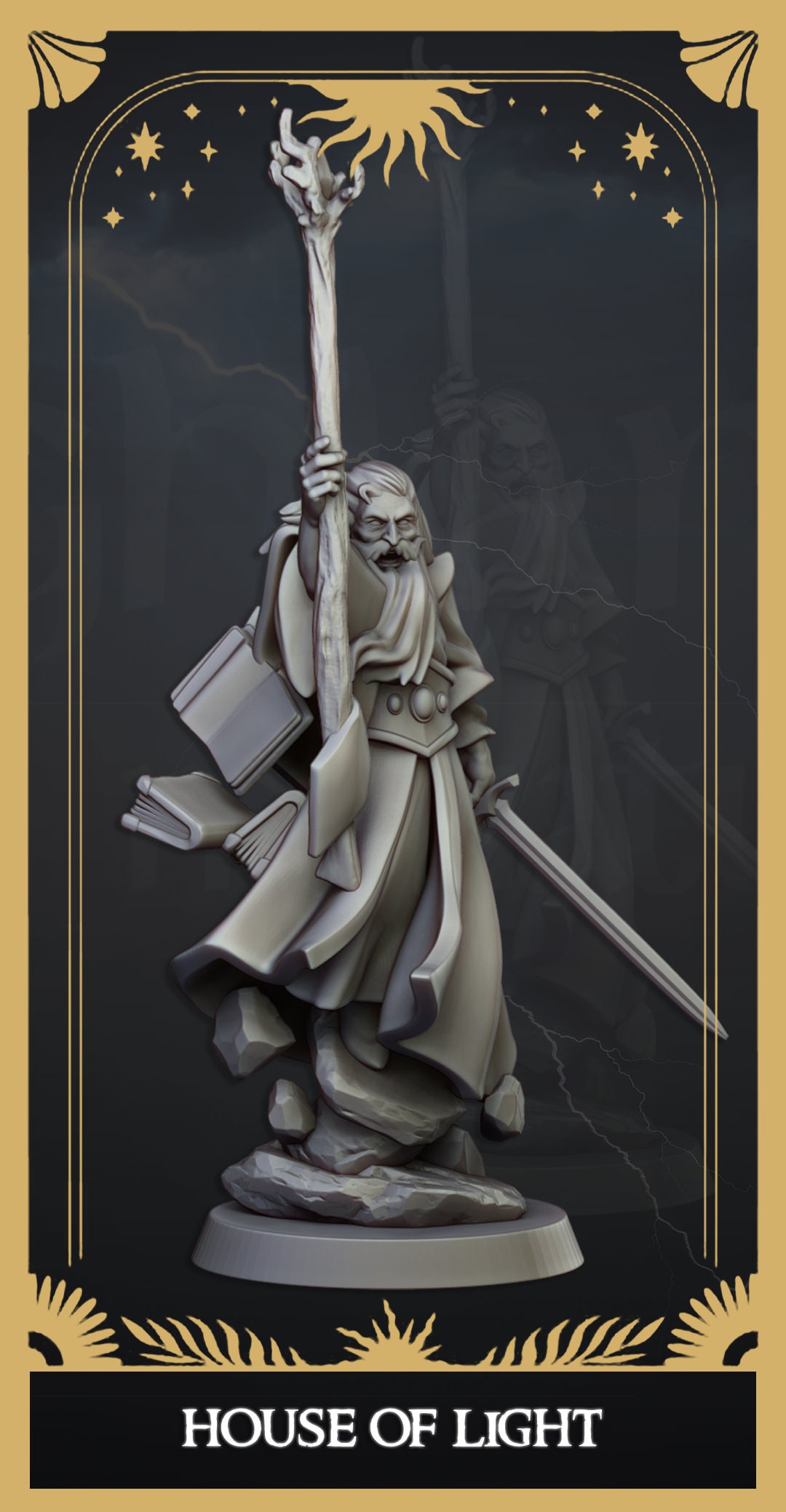 Highlands Miniatures Houses of Magic Elemental Mages - Etsy