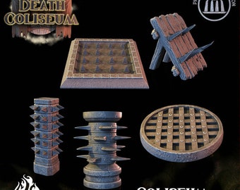 Traps RPG Miniature Furniture 3D Printed 28mm Scatter Terrain - Etsy