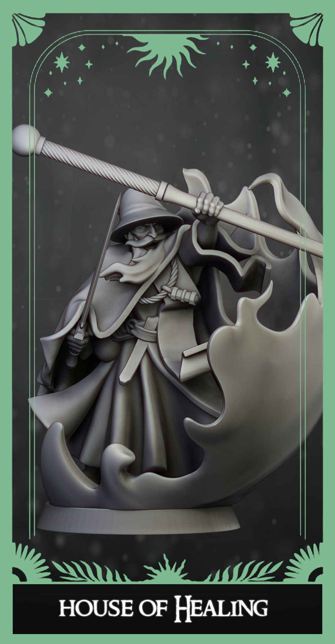 Highlands Miniatures Houses of Magic Elemental Mages - Etsy