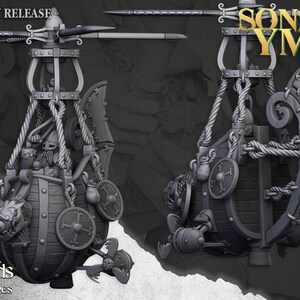 Dwarf Flying Machine | Gyrocopter/bomber by Highlands Miniatures | 28mm ...